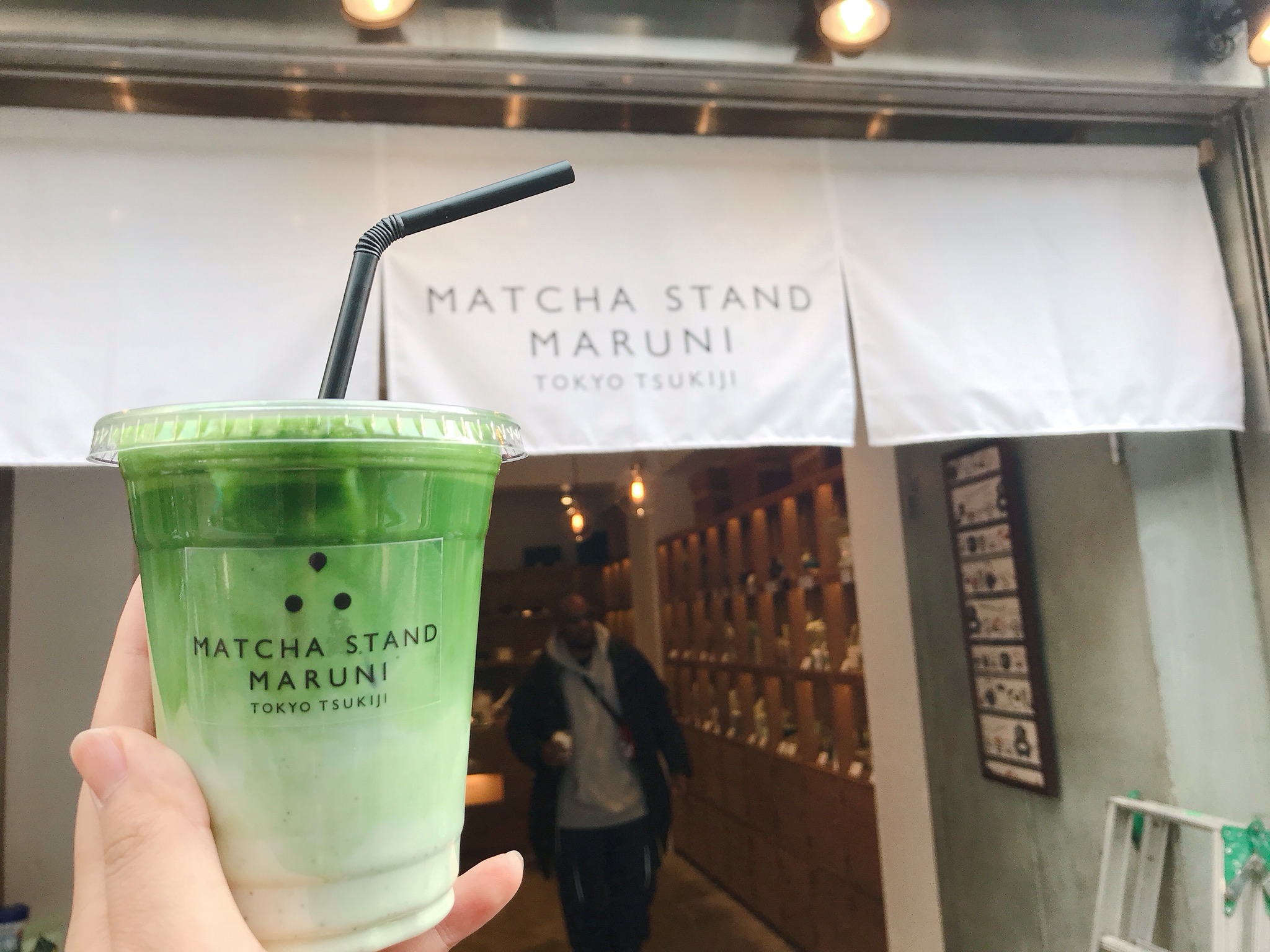 【抹茶】Matcha Stand Maruniの目の前でたてる美しすぎる抹茶ラテ【築地】 | 抹茶スイーツの魅力を発信するブログMatcha trip
